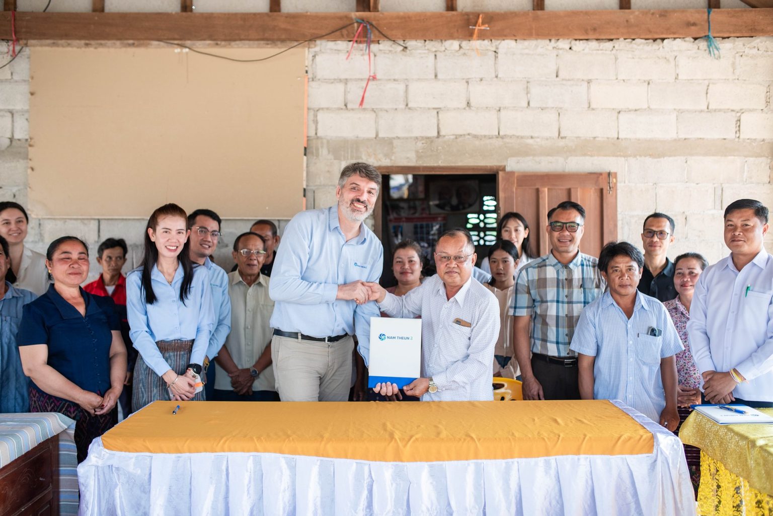 Official Handover and Opening Ceremony of the Pilot Project of Siphon ...
